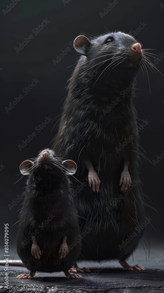 2D Illustrate of An infographic detailing the anatomy and ...