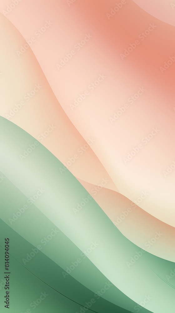 Sage Green and Blush Pink background ,Abstract wallpaper illustration ...