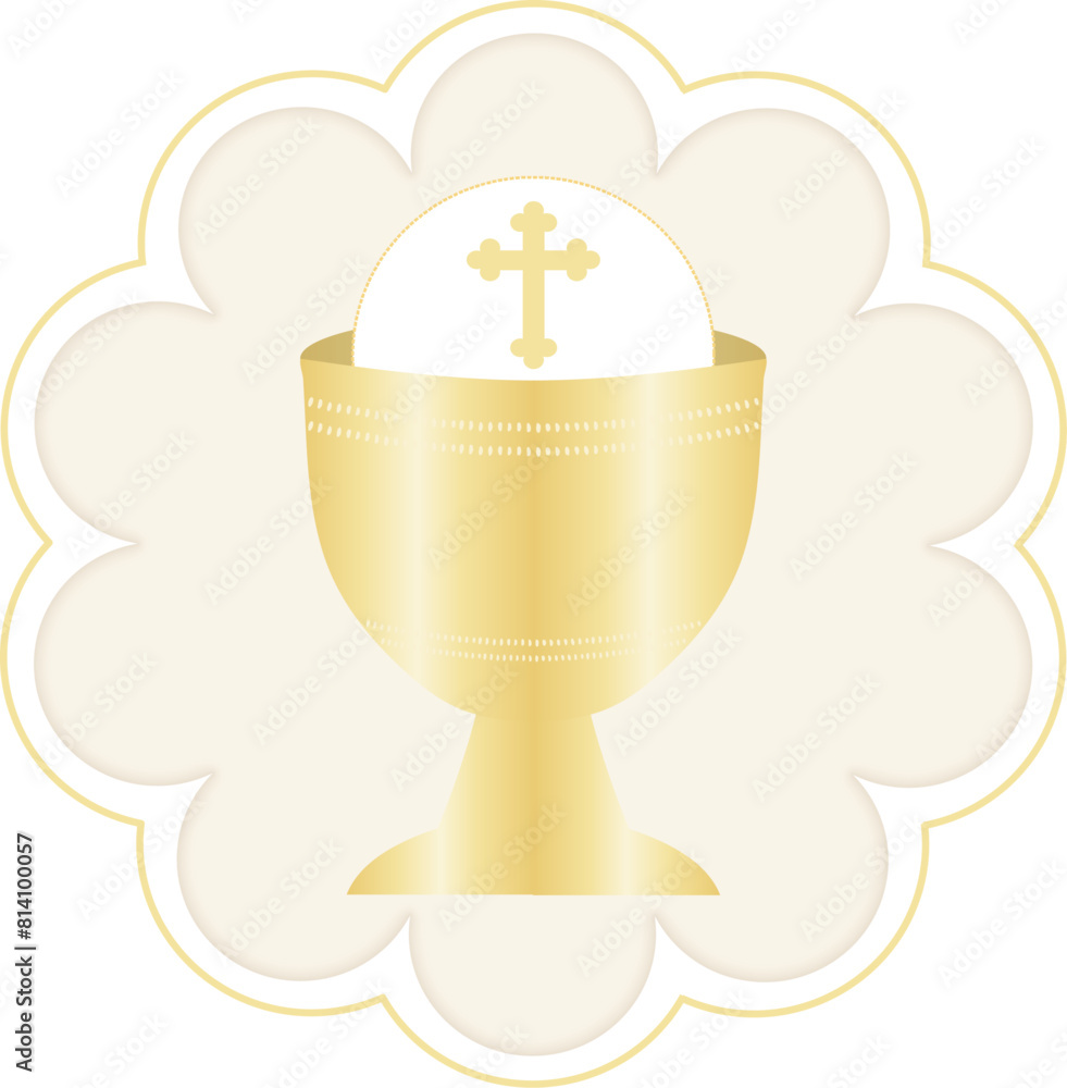 First Holy Communion Chalice design for a First Communion Celebration ...