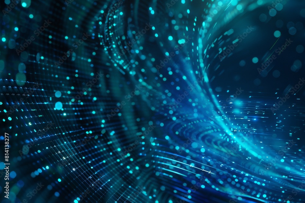 Modern digital background for technology: neural networks, ai, and ...