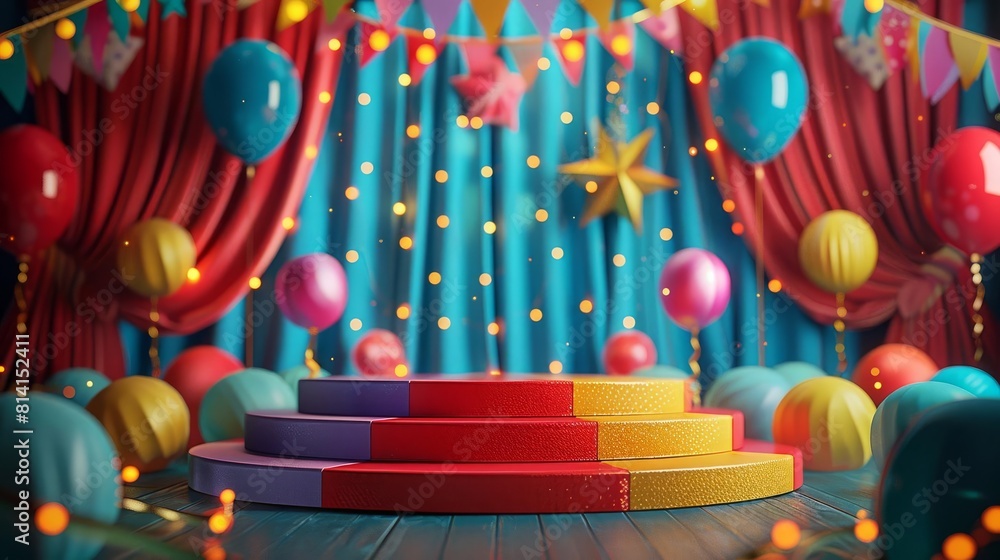 The stage is set for the greatest show on earth! Come one, come all ...