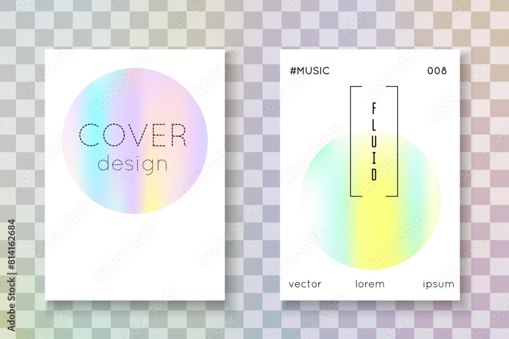 Neon Mesh. Colorful 90s Illustration. Purple Minimal Label. Hologram ...