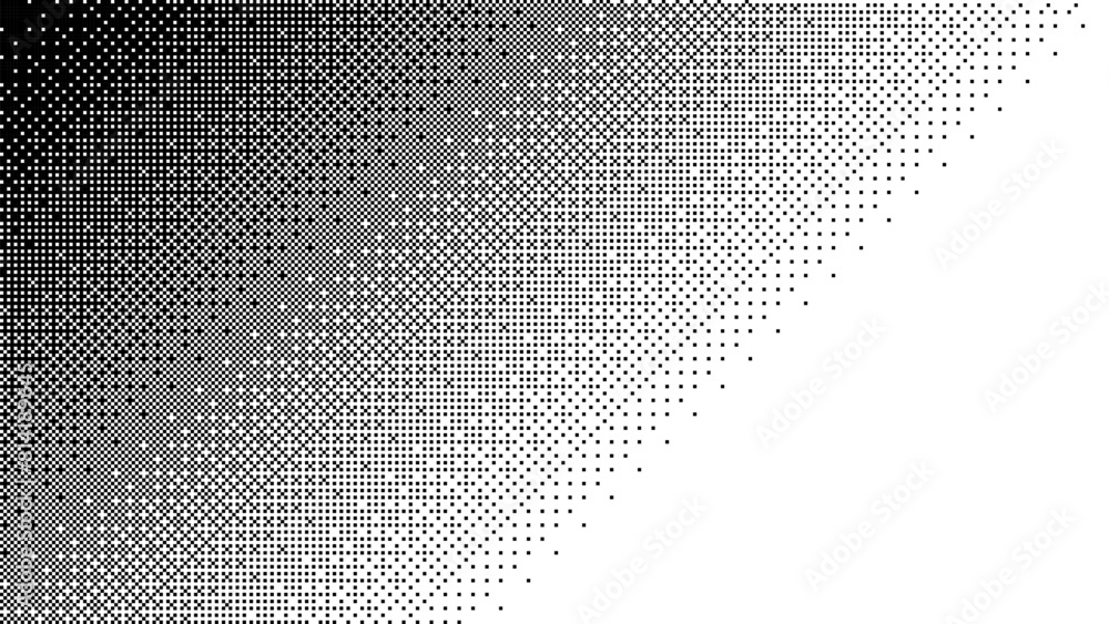 Pixel art diagonal gradient, dot scattering, 8 Bit retro video arcade ...