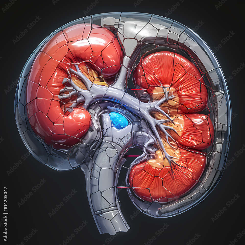 High-Resolution 3D Rendering of Human Kidney Structure for Healthcare ...