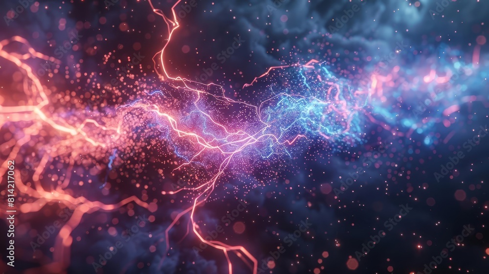 Sketch a scene of electrons flowing through a conductor in response to ...