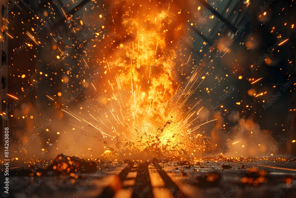 Reactor Core Breach Leads to Catastrophic Meltdown and Explosive ...