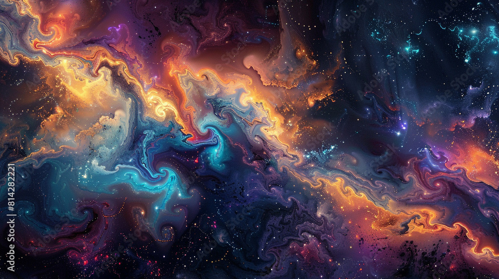 Celestial Abstract Capturing Cosmic Wonders in Stunning Art – A Journey ...