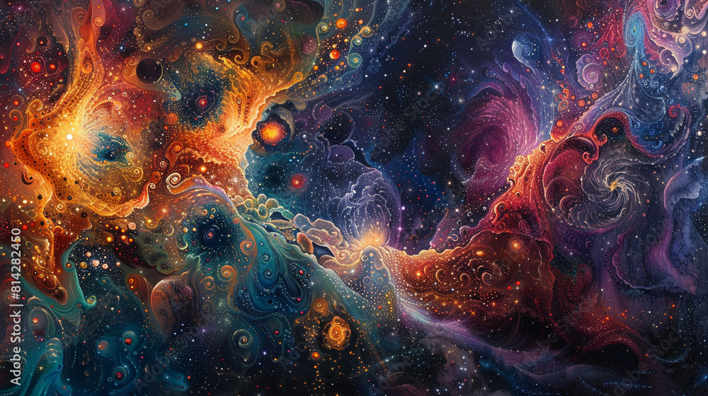 Celestial Abstract Capturing Cosmic Wonders in Stunning Art – A Journey ...