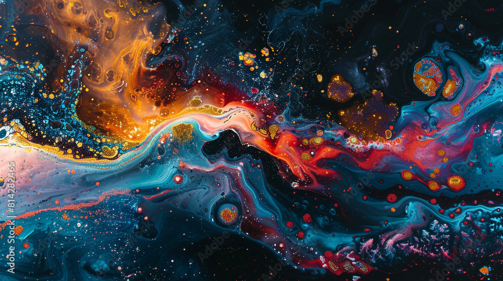 Celestial Abstract Capturing Cosmic Wonders in Stunning Art – A Journey ...