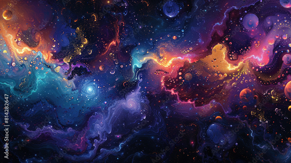 Celestial Abstract Capturing Cosmic Wonders in Stunning Art – A Journey ...