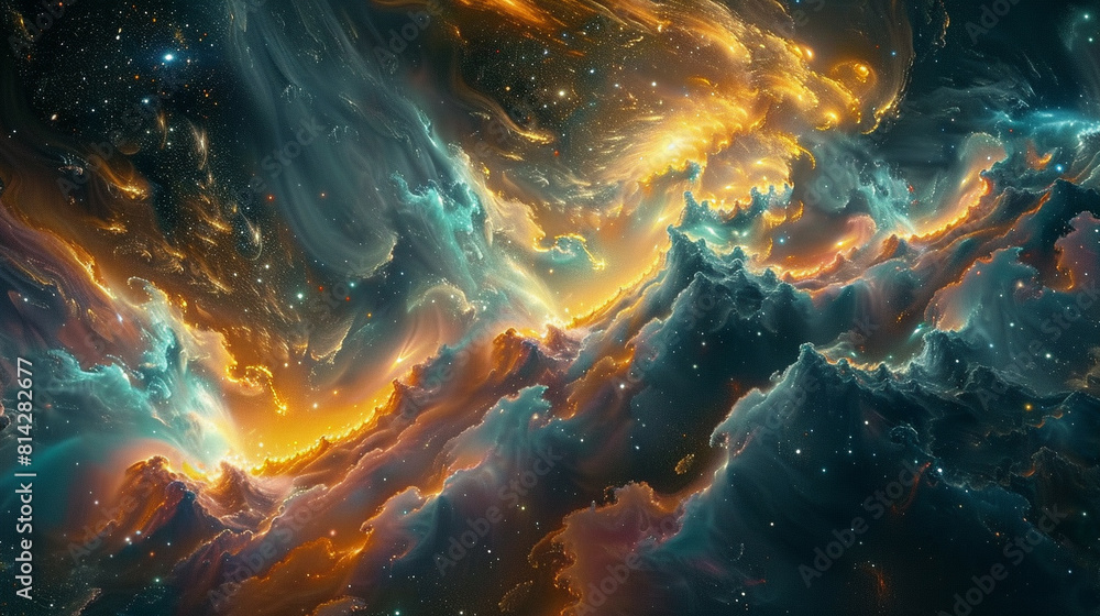 Celestial Abstract Capturing Cosmic Wonders in Stunning Art – A Journey ...