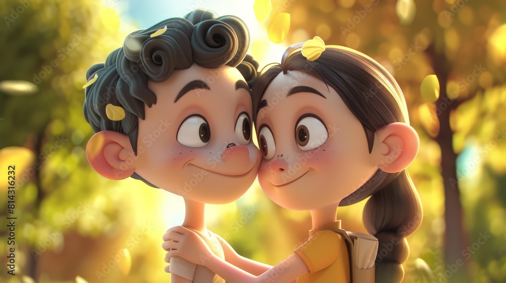From meet-cutes to grand gestures of affection, 3D cartoons celebrate ...