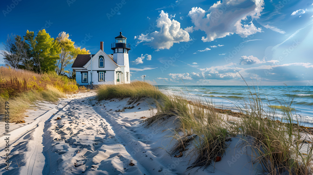 There were originally two keepers houses built at West Chop Lighthouse ...