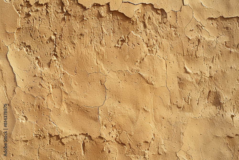 Smooth adobe wall texture with sun-dried clay and subtle imperfections. Stock Photo | Adobe Stock