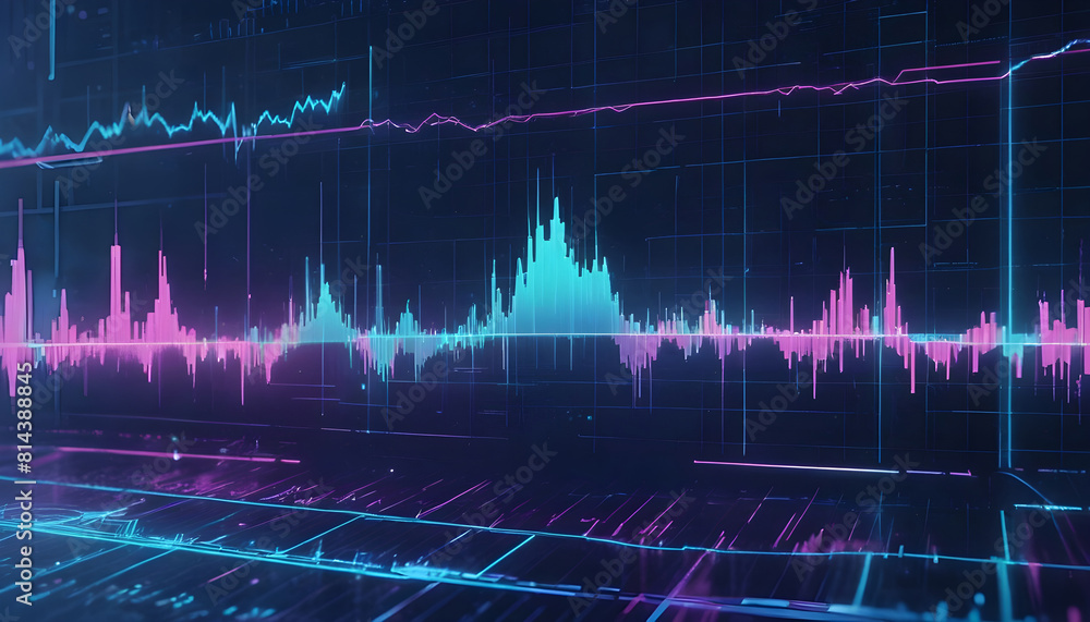 Abstract digital chart background stock business graph statistics 8 ...