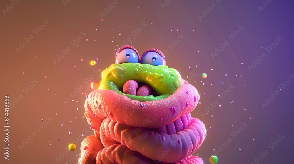 The digestive system is a long, twisting tube that starts at the mouth ...