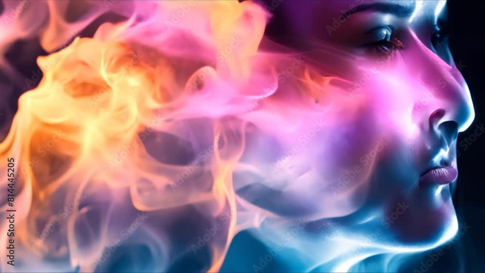 Visualize person holding sinus area depicting facial pressure and ...