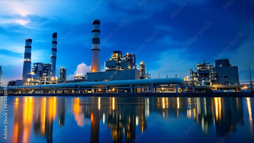 Vídeo do Stock: Depicting the global energy crisis through gas turbine ...