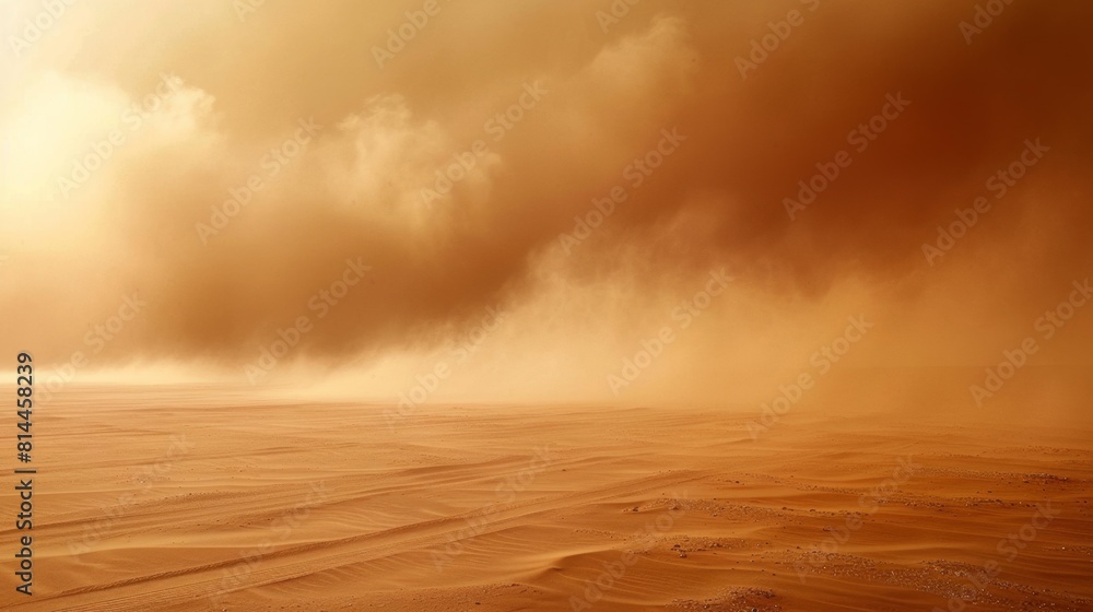 Mars during a dust storm, showing the intense atmosphere and swirling ...
