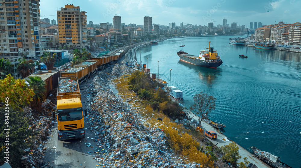 Waste Recycling - Recycling stations scattered throughout the port ...