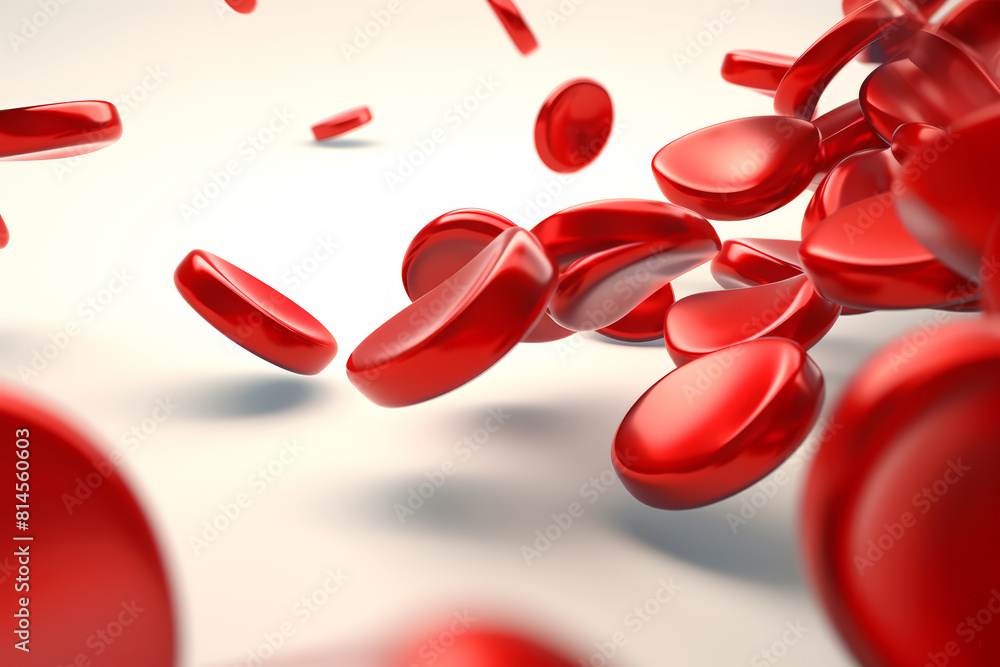 ภาพประกอบสต็อก Blood cells , a medical plasma, hemoglobin erythrocytes ...