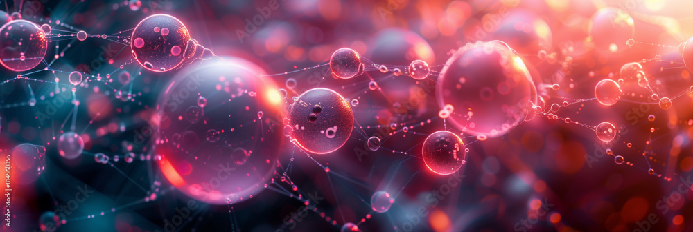 Abstract digital technology background, transmission data, transfer ...