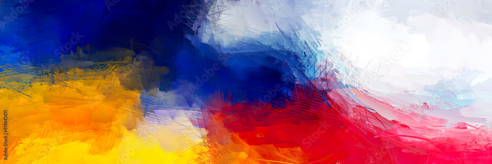 Philippines Flag color background backdrop brush stroke abstract effect ...