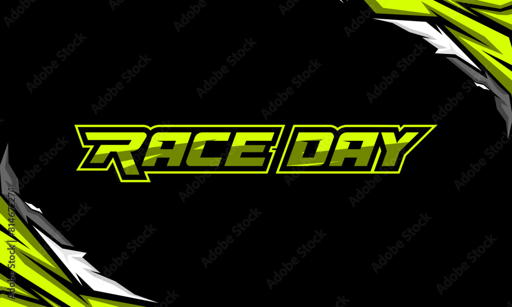 logo racing vector racing numbers for drag motorbikes and cars Stock ...