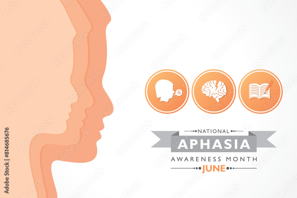 National Aphasia Awareness Month observed in June every year. it is a ...