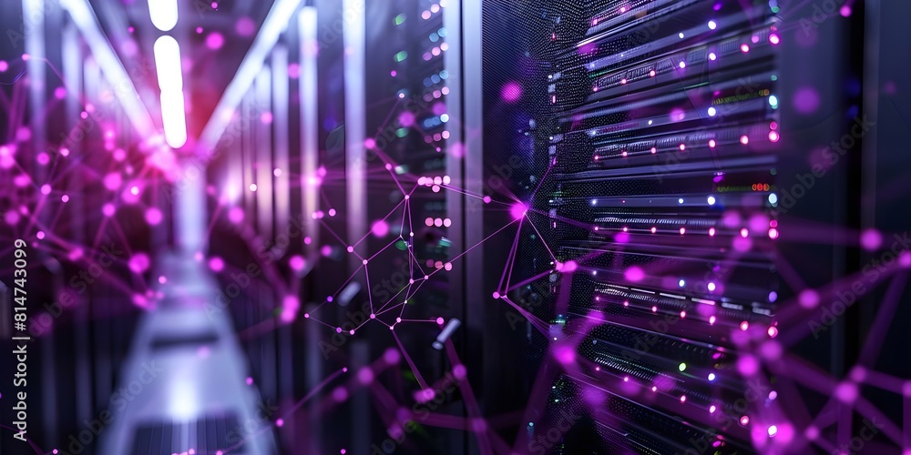 Image of cloud computing internet storage computer networks and digital ...