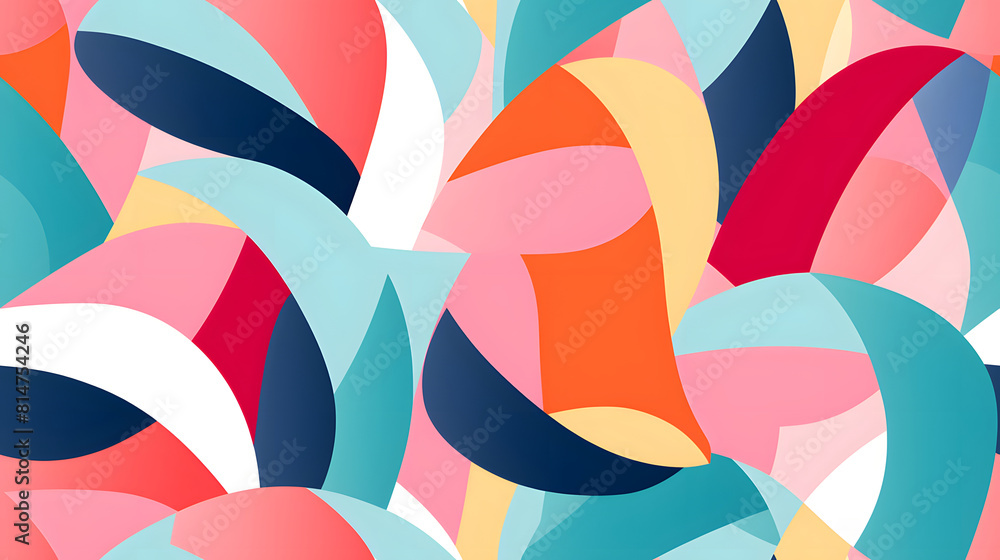 Three different figurative shapes of random items geometric shapes ...