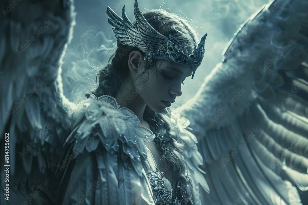 Write a short story inspired by the image, exploring the mythology of ...