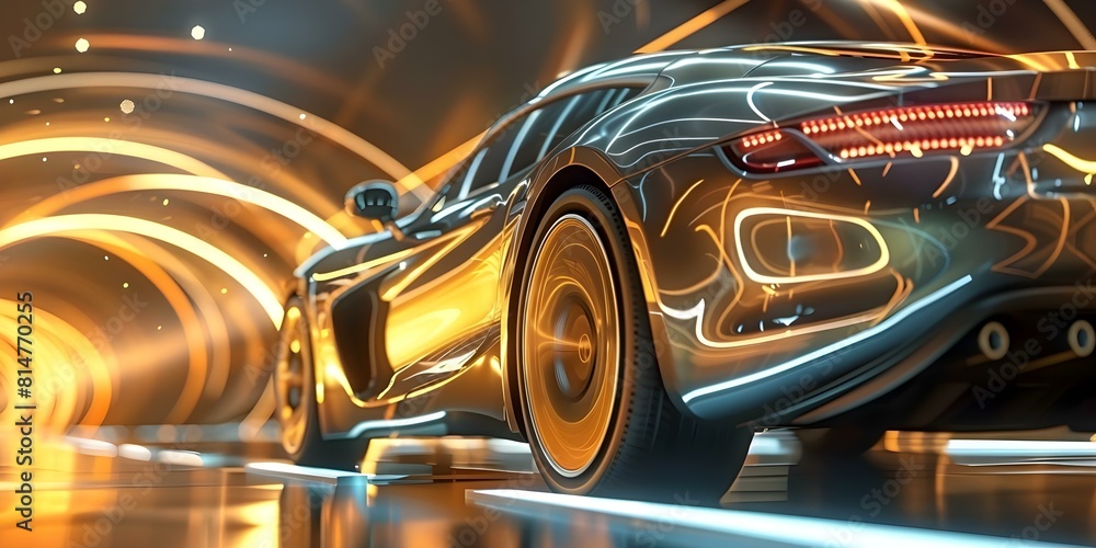 Modern 3D car visualization optimizes vehicle prototype analysis using ...