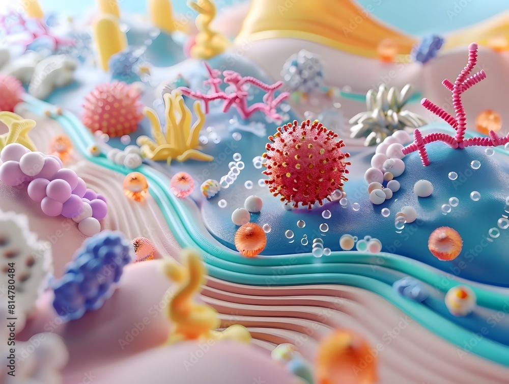 Visually Compelling 3D Infographic Depicting Metabolic Effects of ...