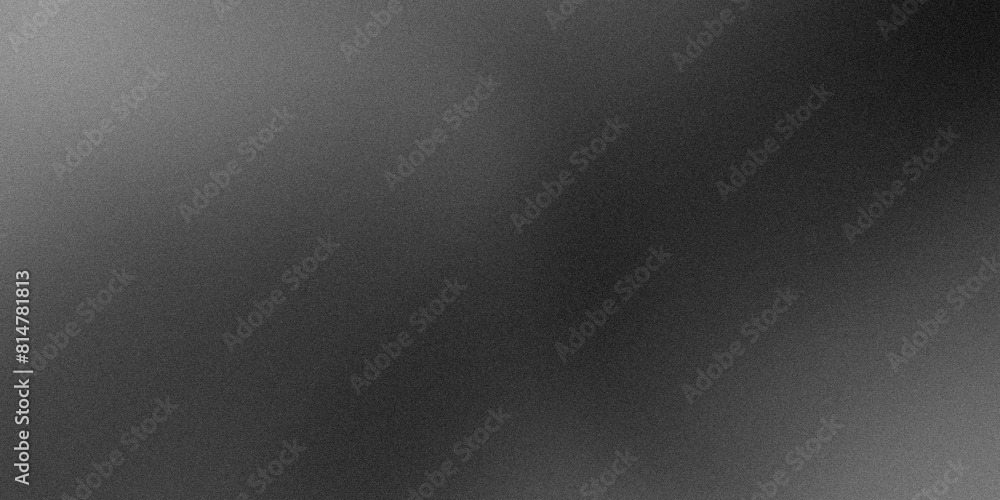Grainy abstract black and white gradient background with elegant gray ...