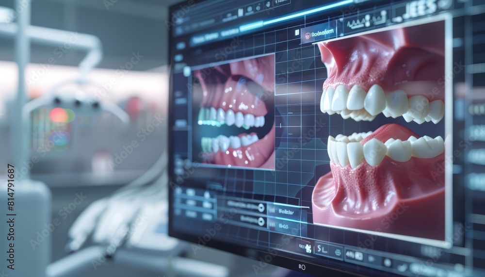 Innovative dental scanners produce 3D images of teeth, aiding in the ...