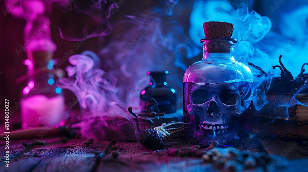 Terrifying Poison Background, Lab, Chemistry, Technology, Copy Space ...