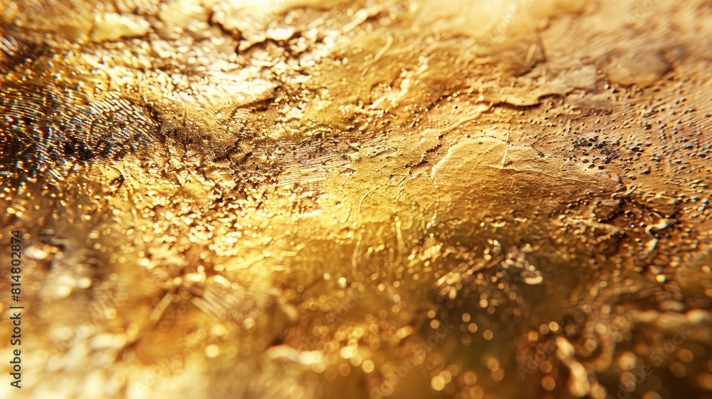 Abstract golden background. Chic gold plated raised texture background ...