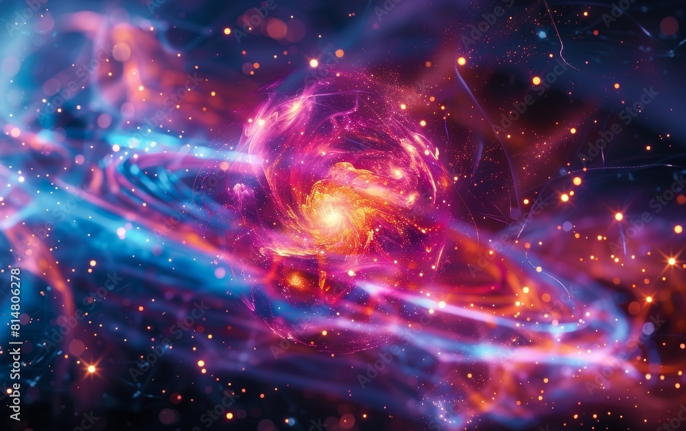 The behavior of subatomic particles at the quantum level illustrates ...