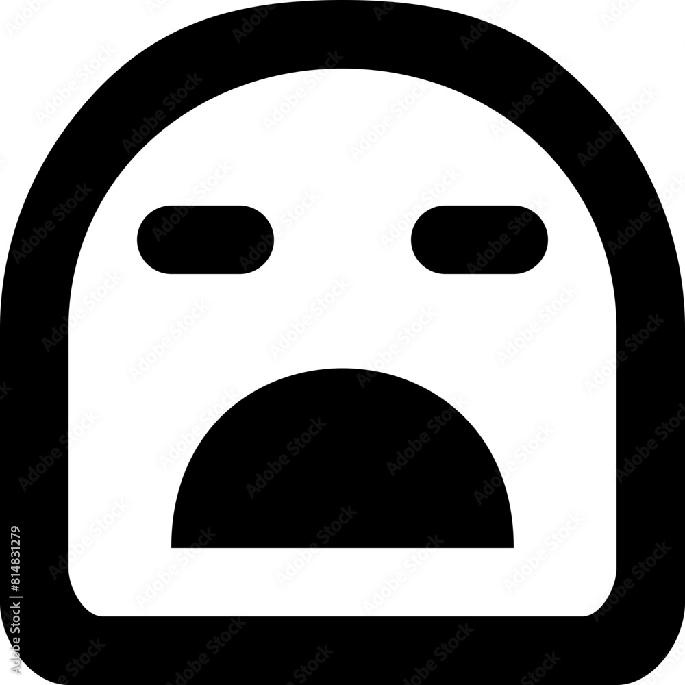emoji sad (5) Simple Outline Minimalist Icons for UI and Buttons.svg ...