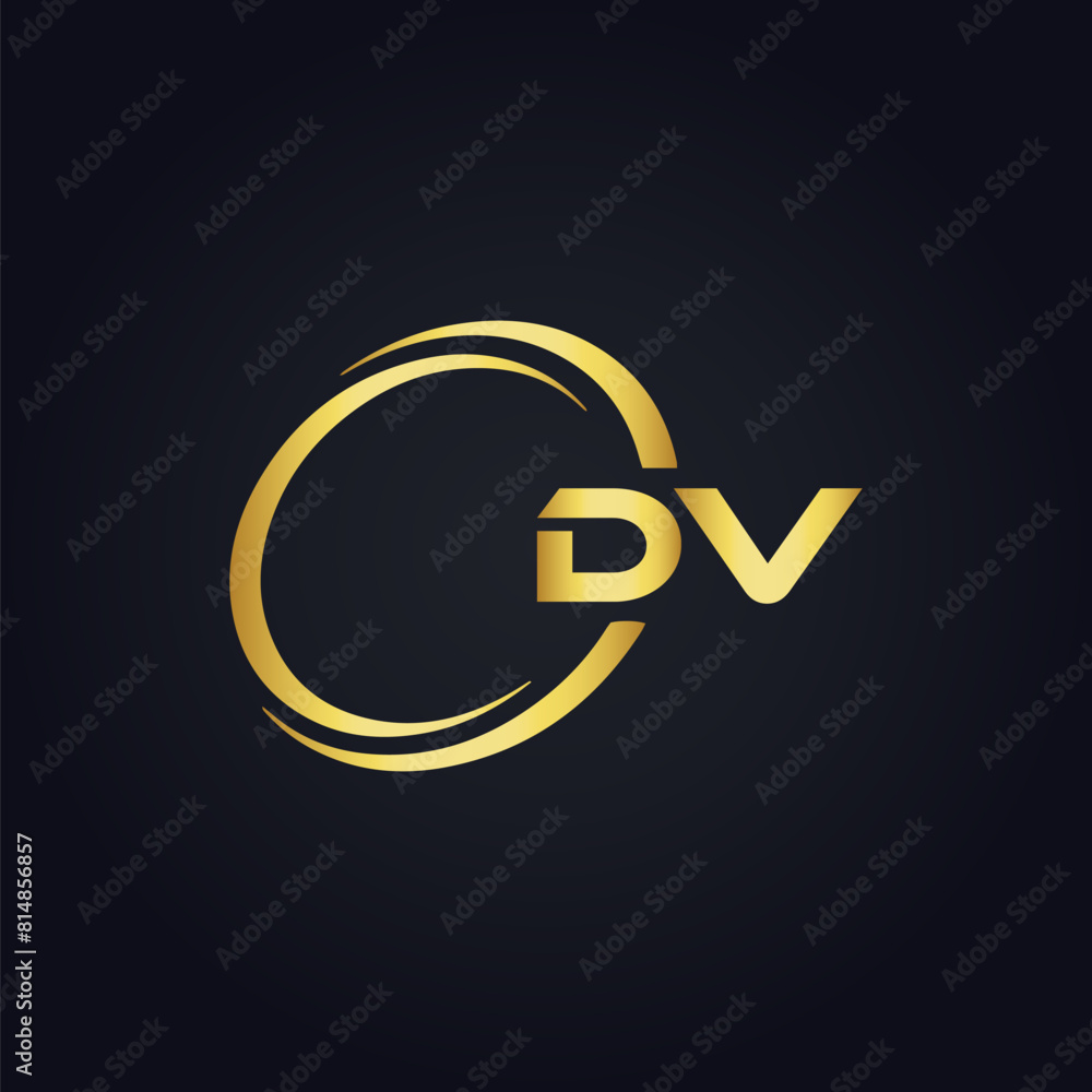DV logo. D V design. White DV letter. DV, D V letter logo design ...