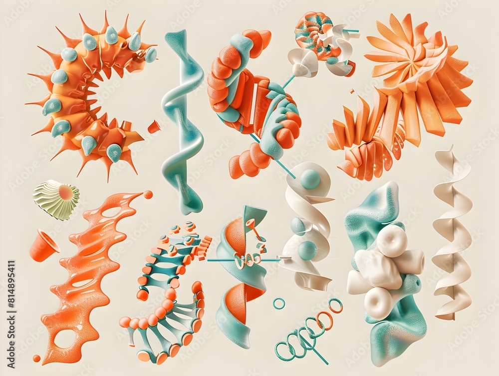 Visualization of Protein Folding Stages from Primary to Quaternary ...