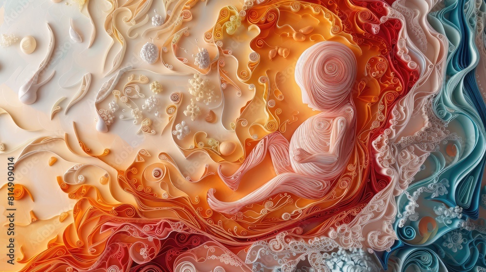 Gynecologic concept: a visual narrative of the uterus and the miracle ...