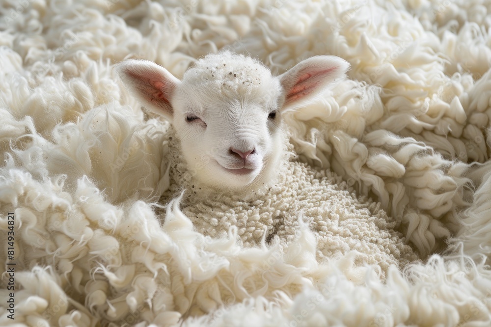 Embracing Lambswool's Gentle Touch, Exploring the Tender Texture of ...