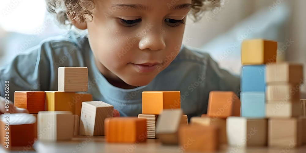 Enhancing Fine Motor Skills Through Creative Play with Colorful Blocks ...