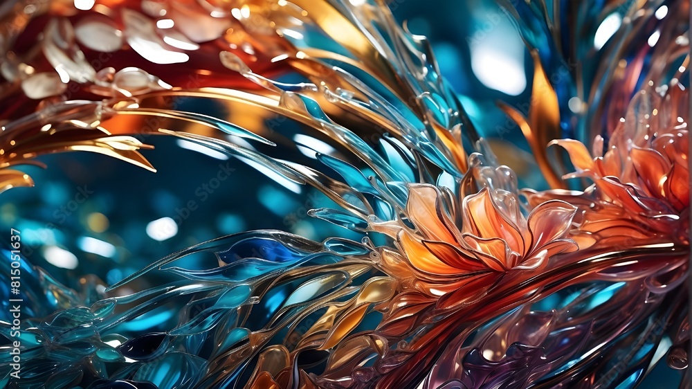 Experience the mesmerizing beauty of extra unique glass backgrounds ...