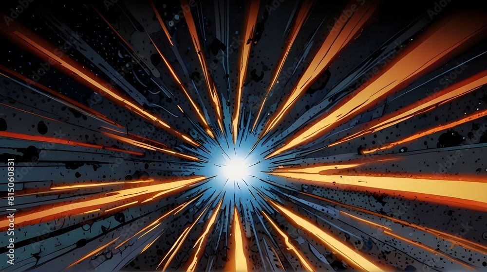 Dynamic Action: Graphic Novel Powerhouse Background,superhero comic ...