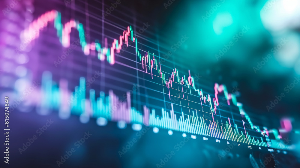 free space on the left corner for title banner with Mt4 chart, trading ...