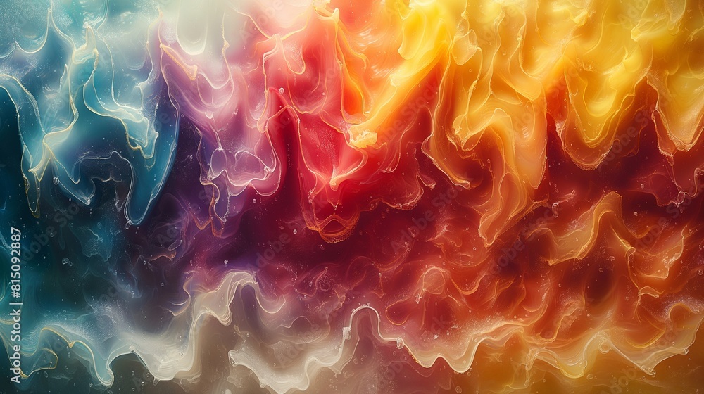 The symphony of colors in a spectrometer analysis, unlocking chemical ...