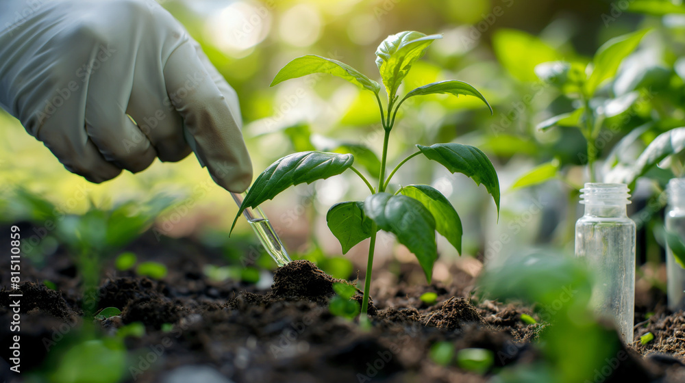 Soil health testing kits for nutrient analysis Stock Photo | Adobe Stock